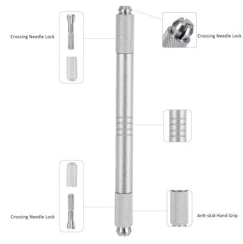 Manual Dual-head Permanent Tattoo Pen – Best Tattoo Equipment Store